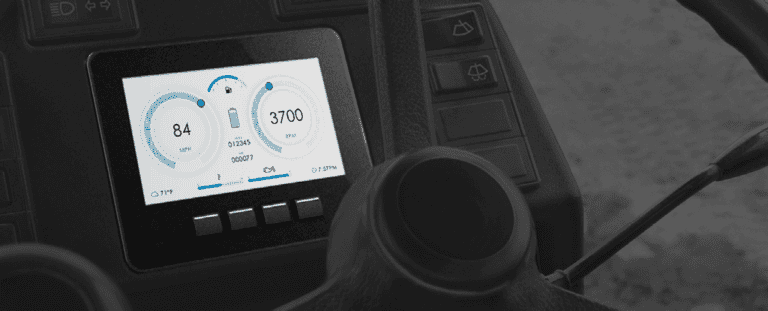 Robust and bright 4.3'' display for vehicle and equipment monitoring ...